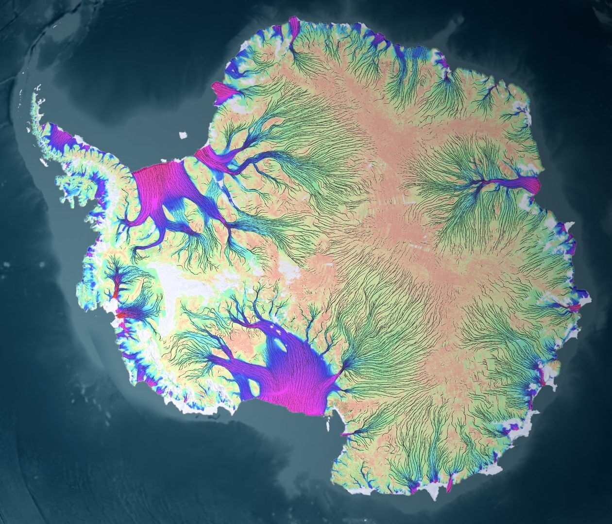 Antarctica Map And Satellite Imagery Free Antarctica Map And Satellite Imagery Free