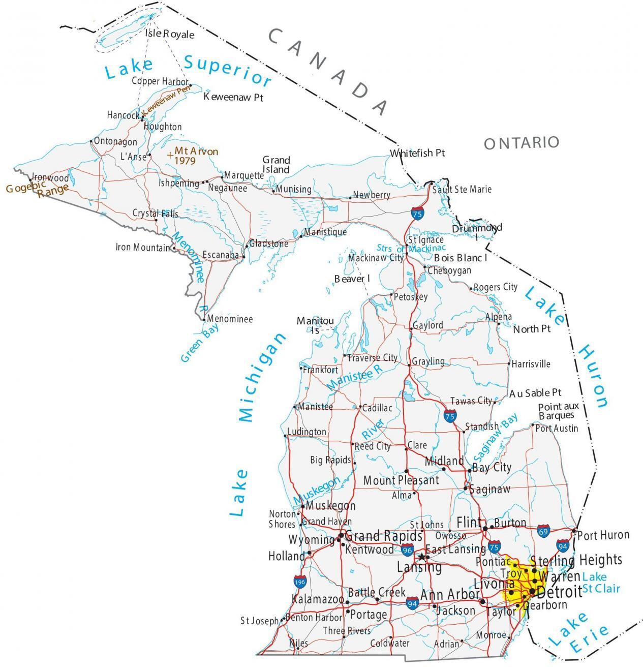 Detroit Zip Code Map GIS Geography Detroit Zip Code Map GIS Geography