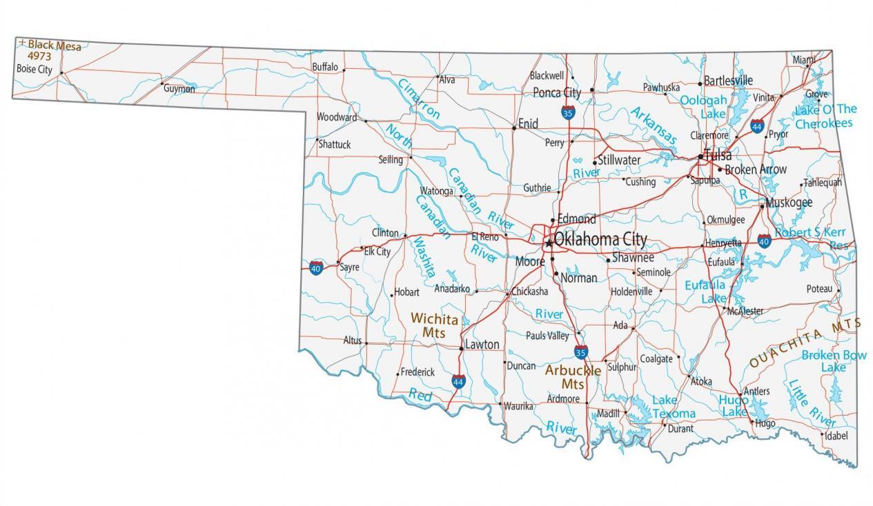 Tulsa Zip Code Map GIS Geography