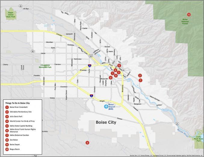 Boise Zip Code Map GIS Geography Boise Zip Code Map GIS Geography