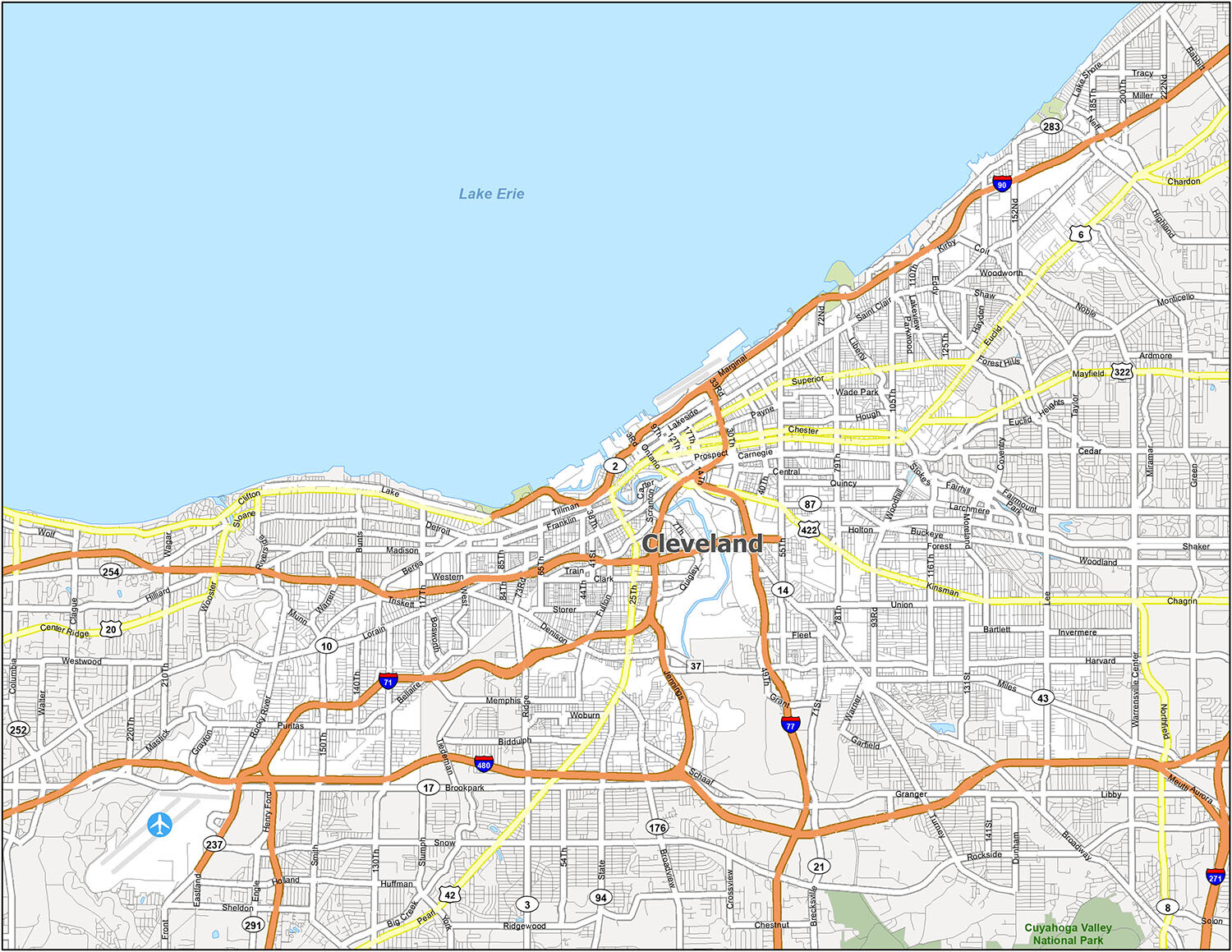 Cleveland Zip Code Map GIS Geography Cleveland Zip Code Map GIS Geography