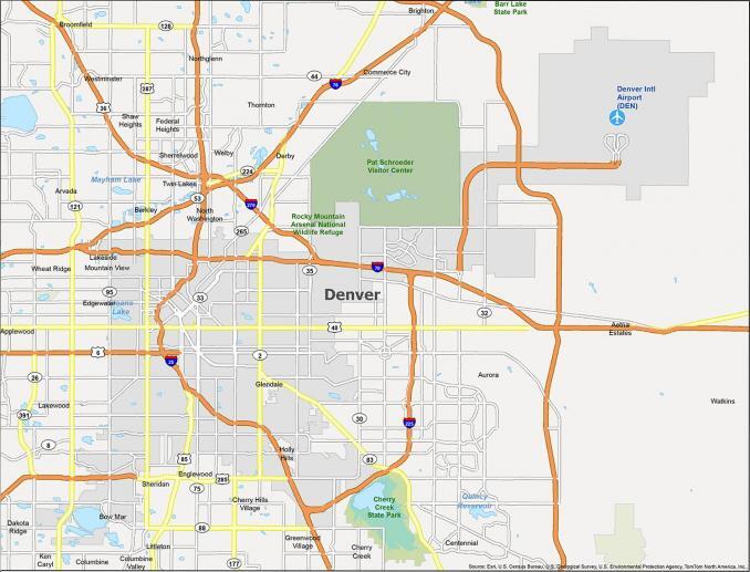 Denver Zip Code Map GIS Geography Denver Zip Code Map GIS Geography