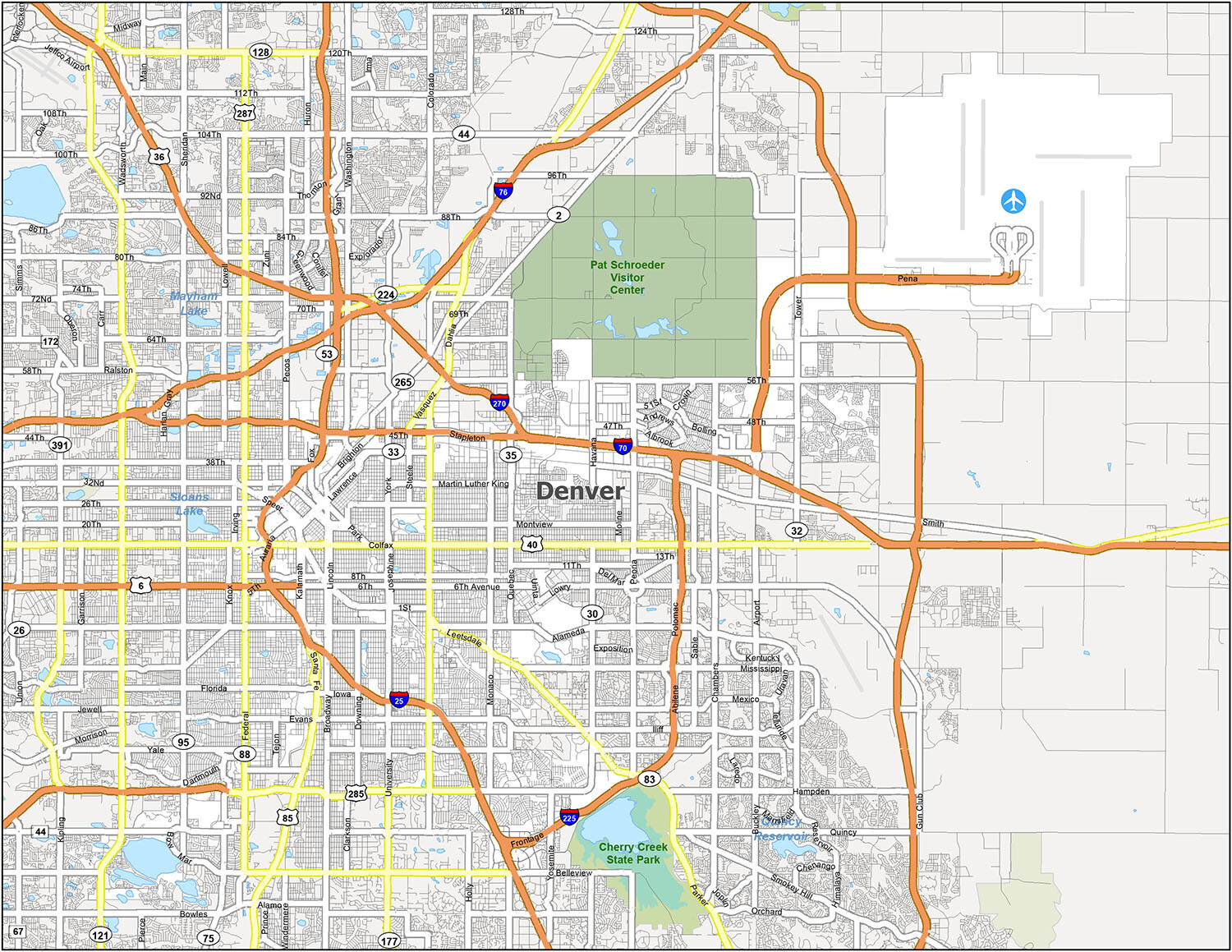 Denver Zip Code Map GIS Geography Denver Zip Code Map GIS Geography