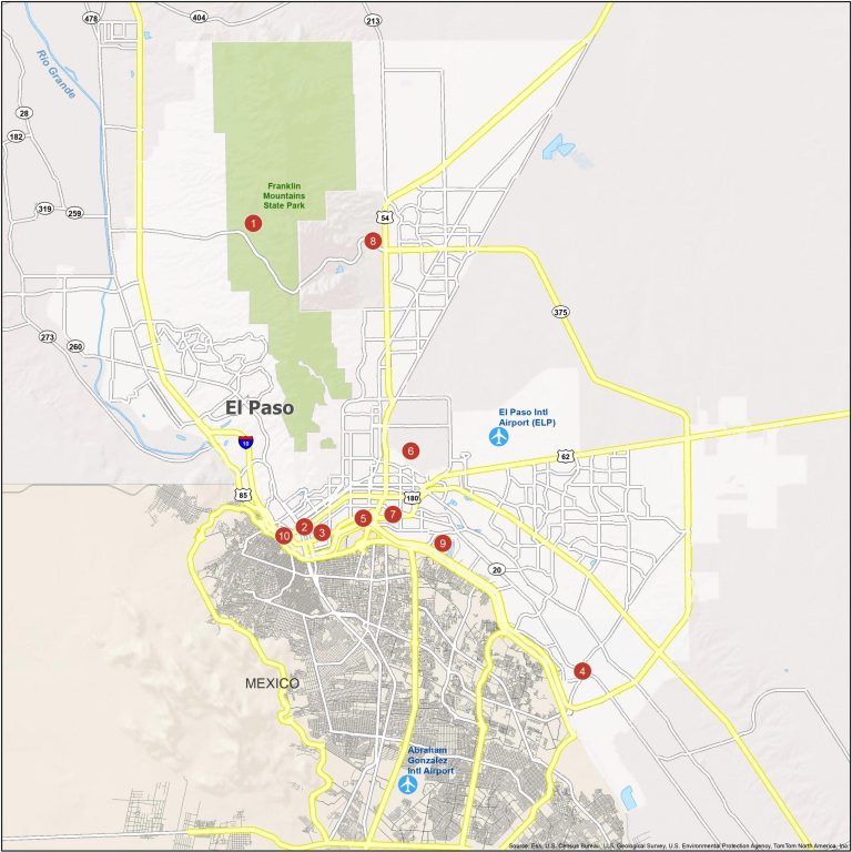 El Paso Zip Code Map GIS Geography El Paso Zip Code Map GIS Geography